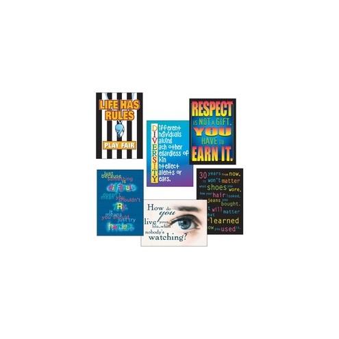 Trend Building Character Posters Combo Pack - 13.4" Width x 19" Height ...